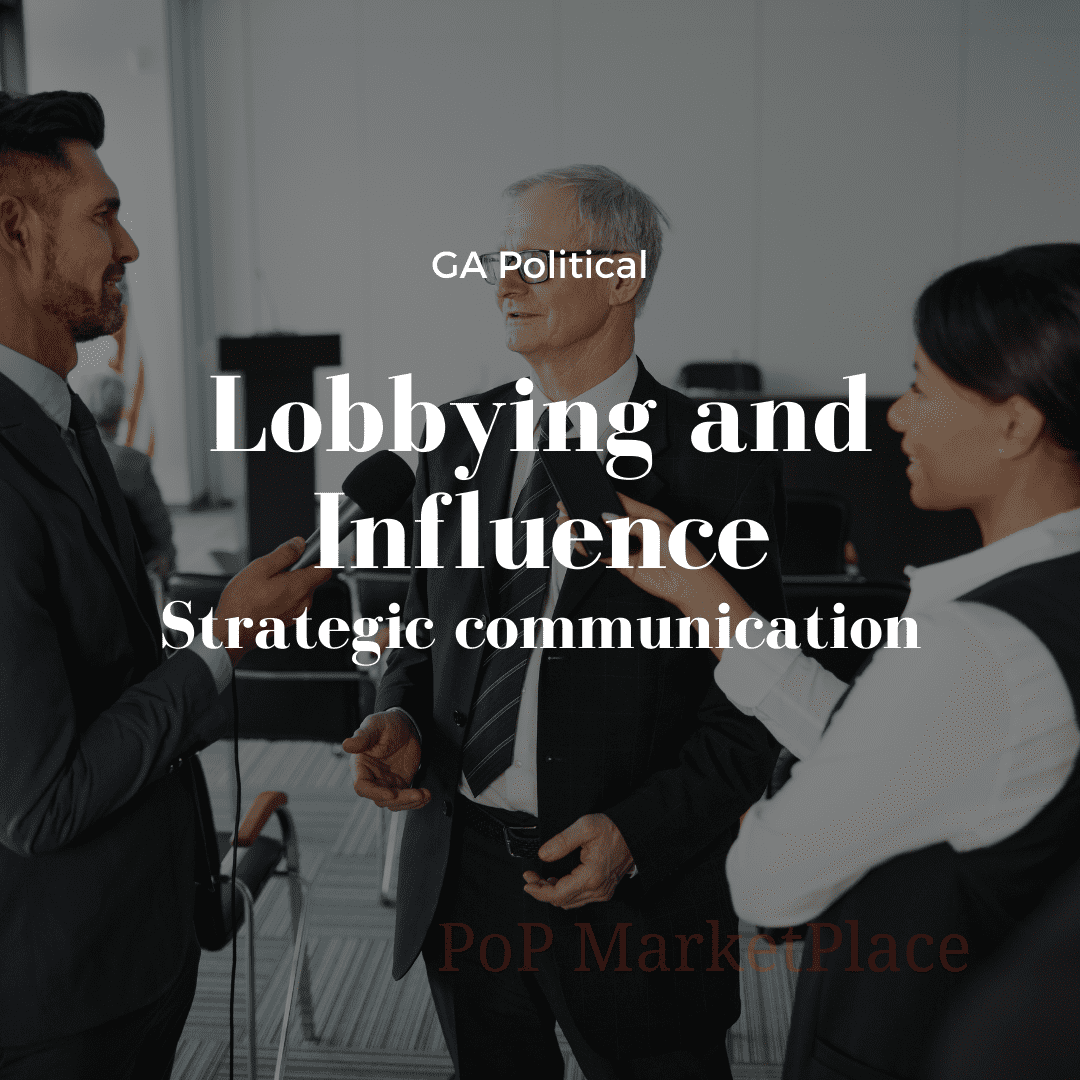 Lobbying & Influence Strategy – PoPMarketPlace